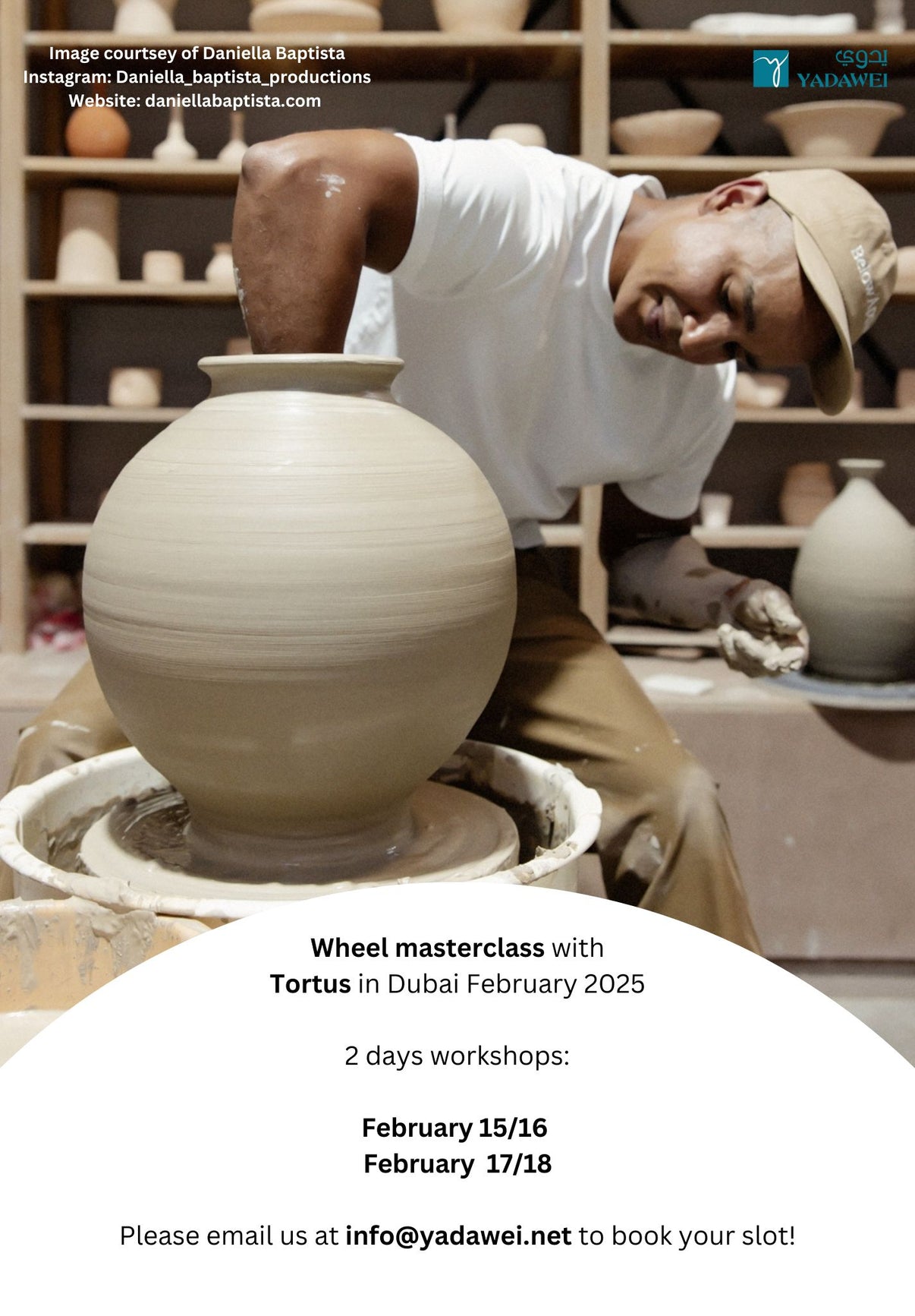 Tortus masterclass workshop – Yadawei Ceramic Studio